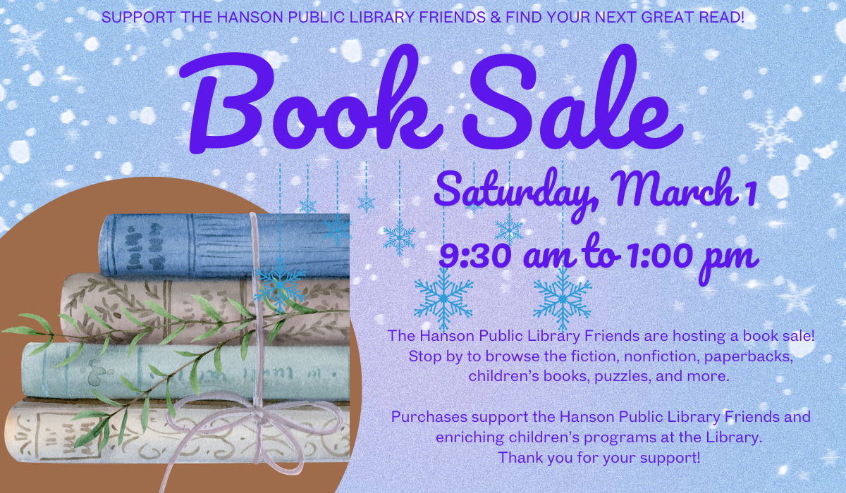 Hanson Public Library – 132 Maquan Street, Hanson, MA 02341